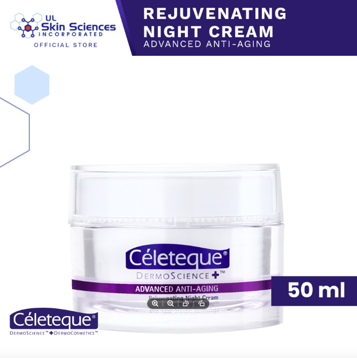 Céleteque® DermoScience™ Advanced Anti-Aging Rejuvenating Night Cream ...