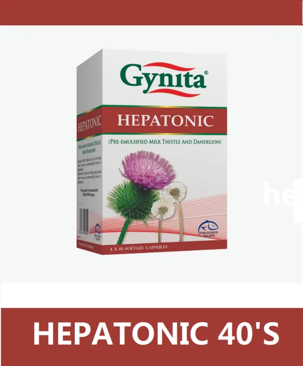 Gynita Hepatonic 4x10 softgel capsules | Lazada