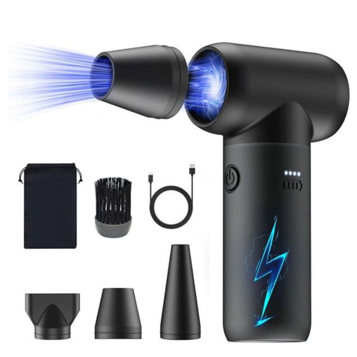 ZYJC High-speed Mini Turbo Jet Fan Powerful Airflow 180000RPM Powerful ...