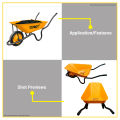 BUILDMATE Ingco Wheel Barrow 120KG / 130KG / 150KG Utility Garden Cart ...