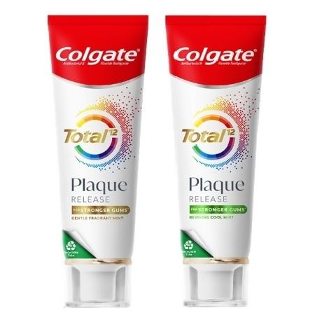 COLGATE Plaque Release 95g Reviving Cool Mint | Gentle Fragrant Mint ...