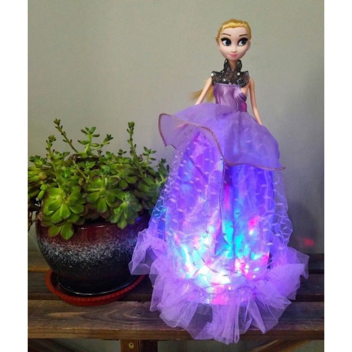 Ready Stock Frozen Elsa Baby Doll Princess Moveable Musical Lighting ...