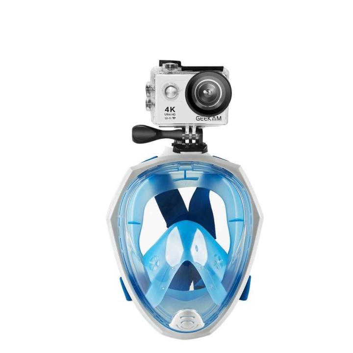 Full Face Detachable Dry Snorkeling Diving Mask Summer Swimming ...