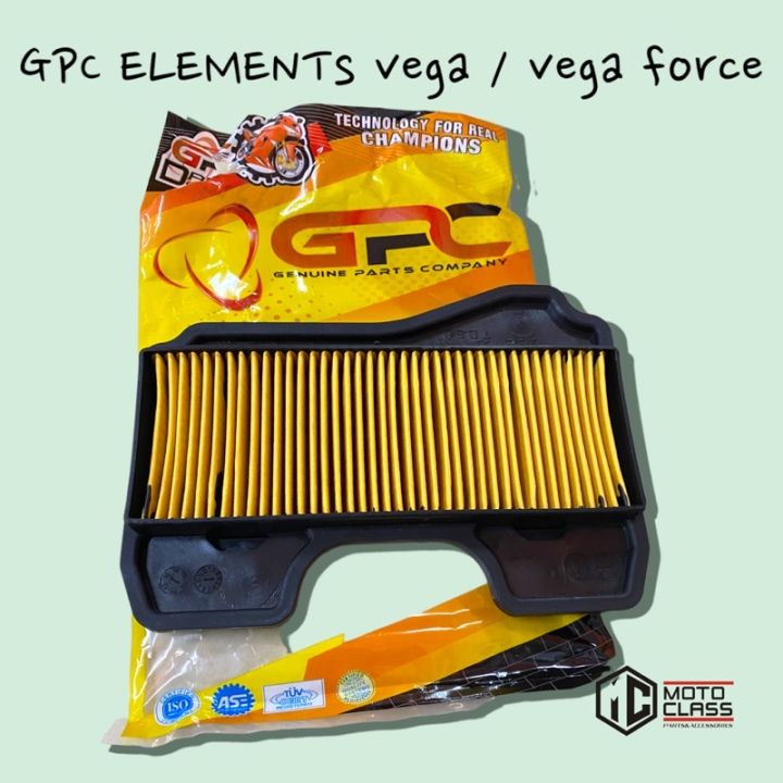 GPC AIR FILTER ELEMENTS VEGA / vega force | Lazada PH
