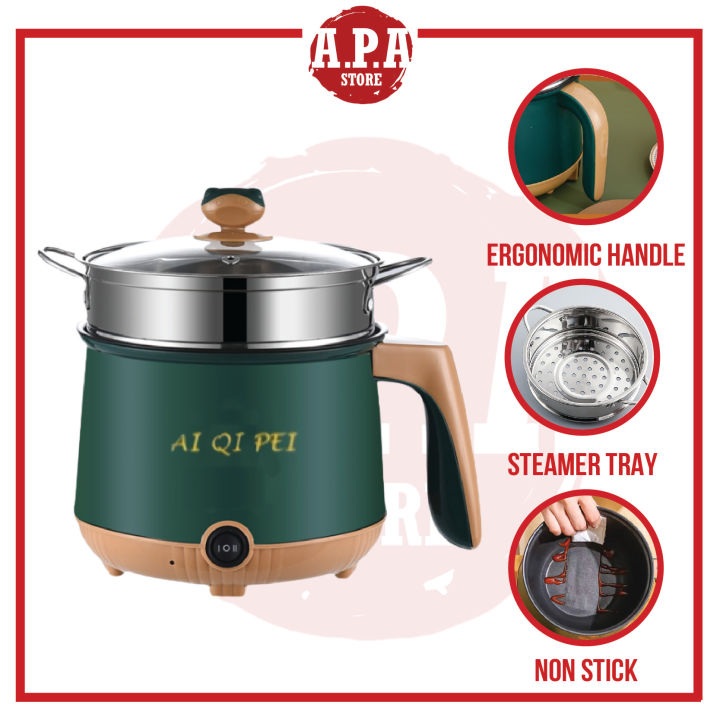 APA 2 Layers Multifunction Electric Cooker Rice Cooker Non Stick Pot ...
