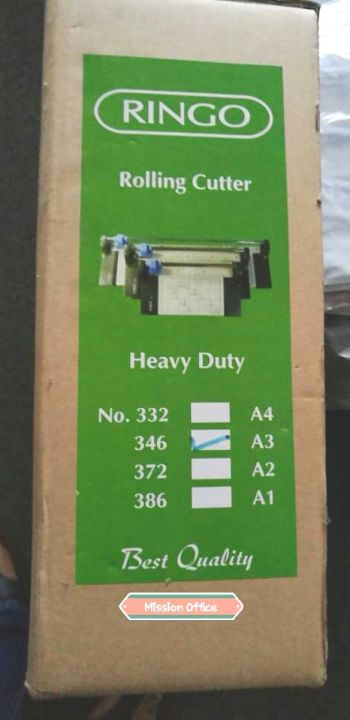 Ringo Rolling Paper Trimmer A3 Paper Cutter No.346 for A3 size paper ...