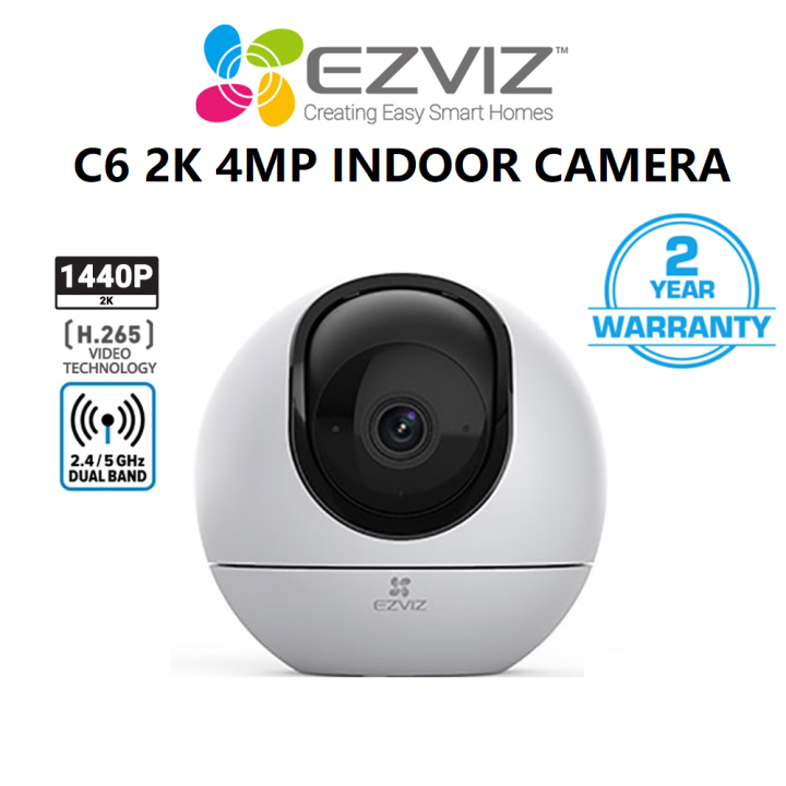 EZVIZ C6 2K (4MP) Full HD Resolution Pan & Tilt Wireless Security Camera / CCTV Camera / Pet ...