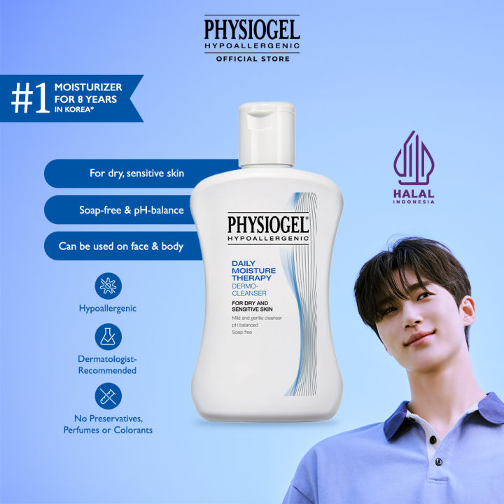 Physiogel Hypoallergenic Daily Moisture Therapy Dermo Cleanser 150ml/500ml/900ml | Lazada