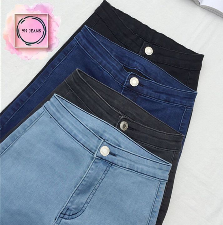 cod New Stock High Waist Skinny Denim Jeans for Women COD | Lazada PH