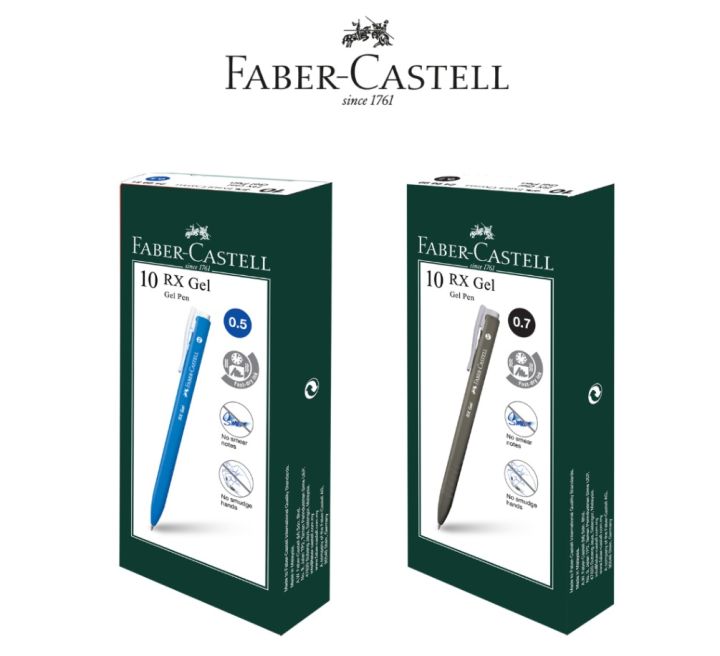 【10PCS】Faber-Castell 0.5mm 0.7mm RX Gel Ball Pen #Faber-Castell #RX # ...