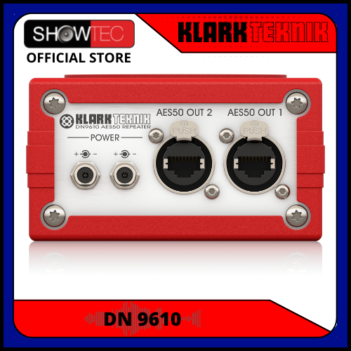 KLARK TEKNIK DN9610 Dual Port AES50 Repeater with up to 100 Metre Range ...