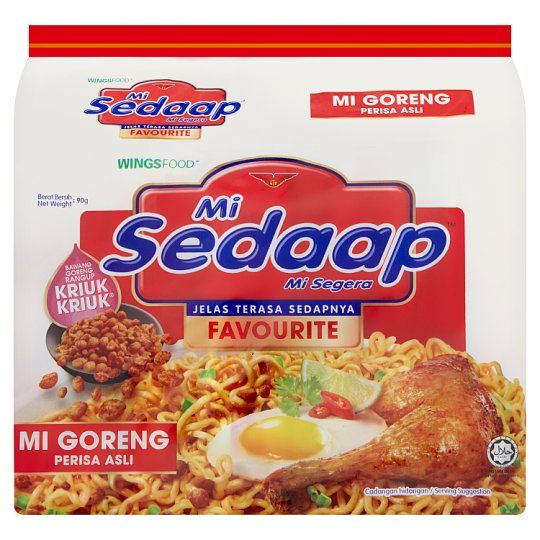 MI SEDAAP MEE SEDAP PERISA ASLI 5 x 90g (Original) | Lazada