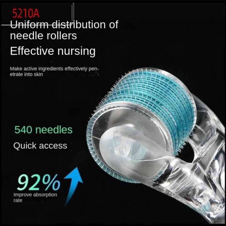 5210A การเจริญเติบโตของเส้นผม ลูกกลิ้งเข็มขนาดเล็ก ร้านเสริมสวยซาลอน ไทเทเนี่ยม540 ลูกกลิ้งเข็ม ...