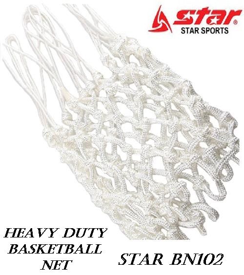 STAR Heavy Duty Polyester Basketball Net White (BN102) | Lazada PH