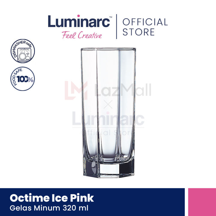 Luminarc Gelas Minum Octime 32 Cl | Lazada Indonesia