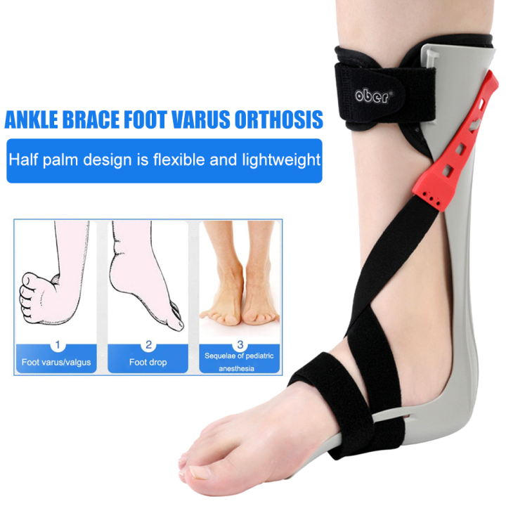 Drop Foot Support Splint Ankle Foot AFO Orthosis Brace for Stroke Foot Drop Charcot Achilles ...