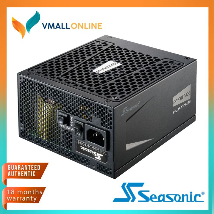 Seasonic PRIME PLATINUM 1300W PSU Full Modular Power Supply with 10 ...