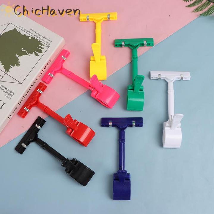 ChicHaven Kẹp trưng bày quảng cáo giá đỡ thẻ giá giá đỡ nhãn giá đỡ ...