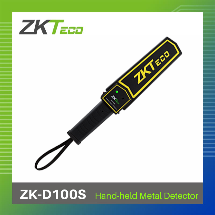 ZKTeco Handheld Metal Detector ZK-D100S | Lazada PH