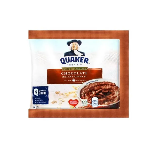 Quaker Instant Oatmeal - Chocolate and Banana & Honey Flavor 33g | Lazada PH