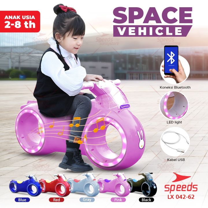 SPEEDS Mainan Anak Sepeda Anak Model Sepeda Kuda Kudaan Motor Sepeda ...