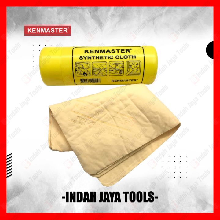 KENMASTER Lap Kanebo Jumbo Besar Super Plas Chamois AION Mobil Motor ...