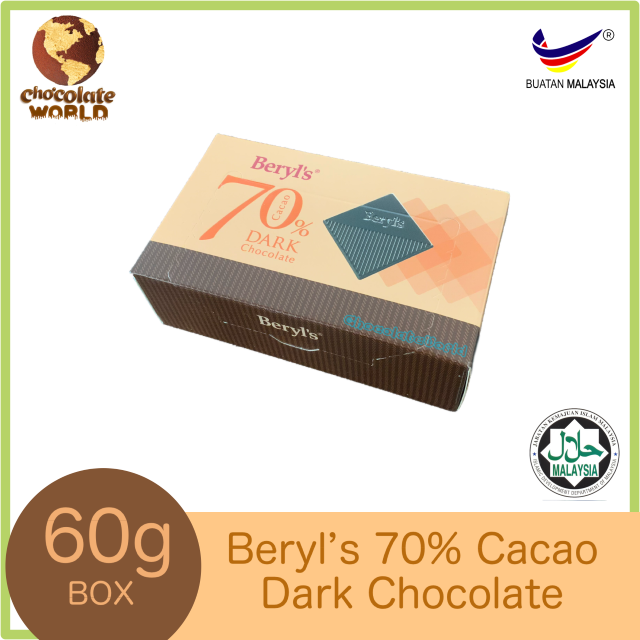 Beryl's 70% Cacao Dark Chocolate 60g | Lazada