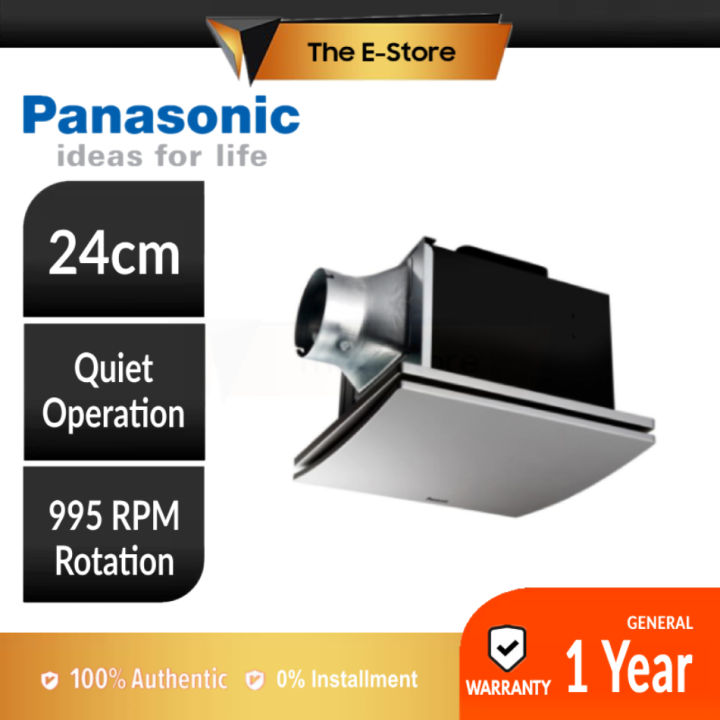 Panasonic Ceiling Mount Sirocco Ventilation Fan (17cm / 24cm) | FV ...