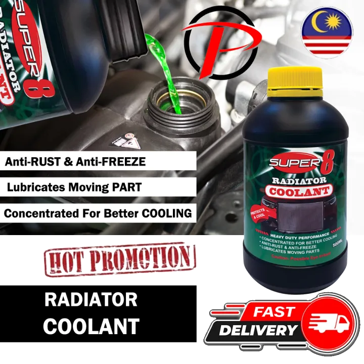😁Ready Stock😊 Water Coolant / Car Care Radiator Coolant - 500ml 0.5 ...