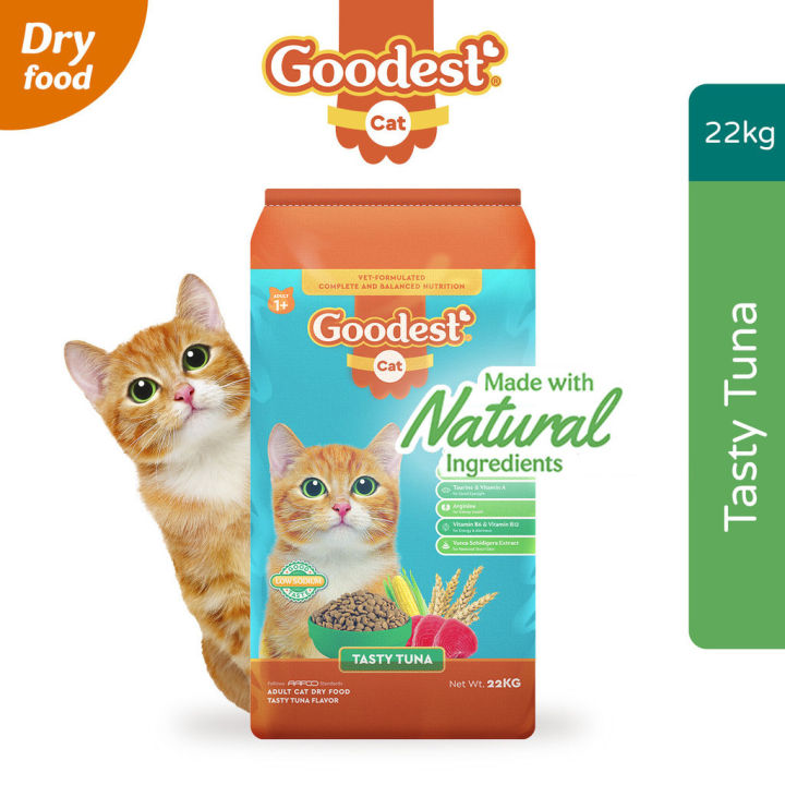 GOODEST Adult Cat Dry Food in Tasty Tuna, 22kg. | Lazada PH