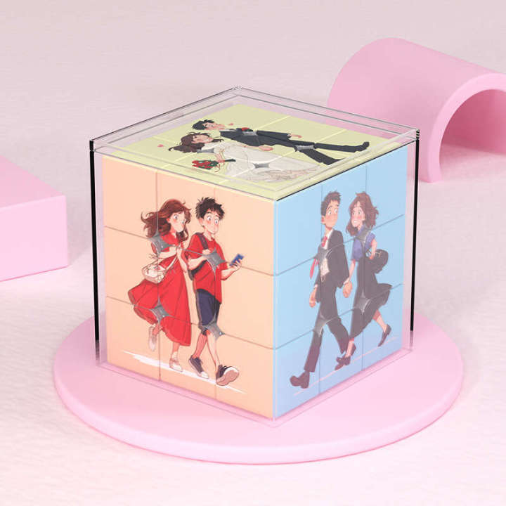 Rubik's Cube Personalized Gift Valentine's Day Souvenir Educational Toy ...