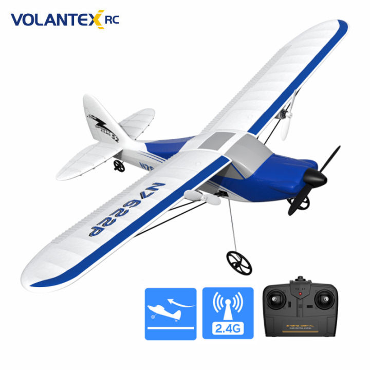 VOLANTEXRC RC Airplane Control 2.4Ghz 2CH 400mm Wingspan Fixed Wing EPP ...