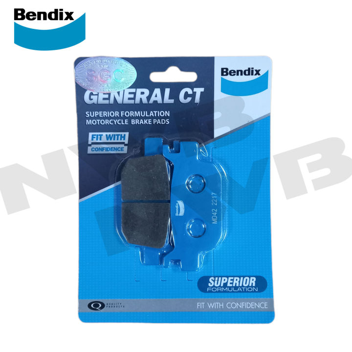 Bendix Motorcycle Brake Pads Rear for ADV 150/160, PCX 150i, PCX 160 ...