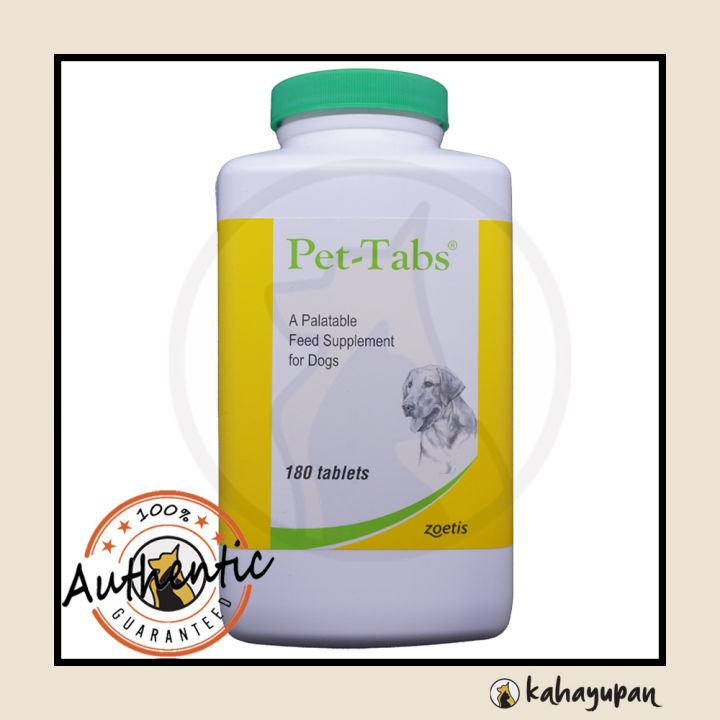 Pet Tabs Complete Daily Multivitamins for Dogs (180 tablets) | Lazada PH