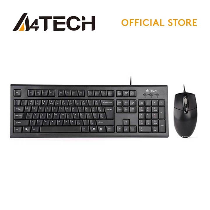 A4Tech KRS-8572 USB Keyboard and Mouse Combo Kit | Lazada PH
