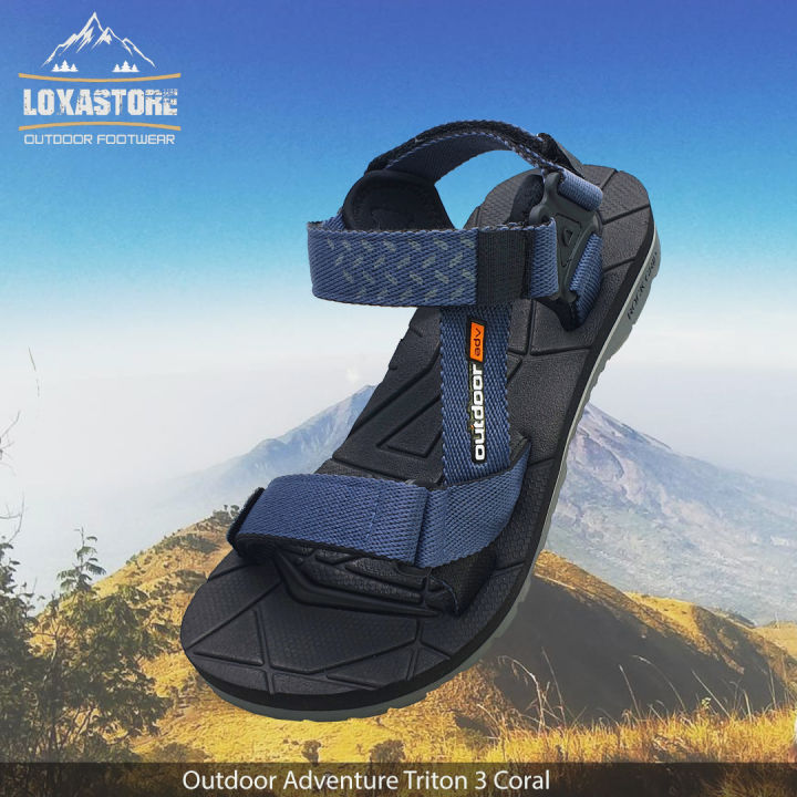 Sandal Gunung Outdoor Adventure Triton 3 / Sandal Hiking / Sandal ...