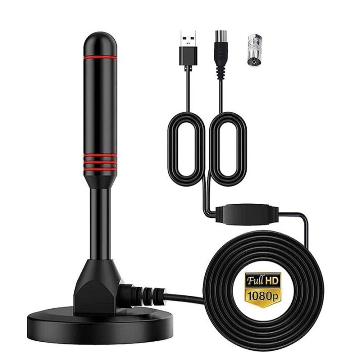 Digital Antenna With USB Power Amplifier Strong Signal 1080P 4K Tv ...