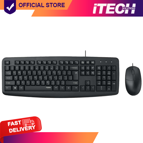 RAPOO NX1600 WIRED KEYBOARD & MOUSE COMBO USB | Lazada PH RAPOO NX1600 WIRED KEYBOARD & MOUSE COMBO USB | Lazada PH