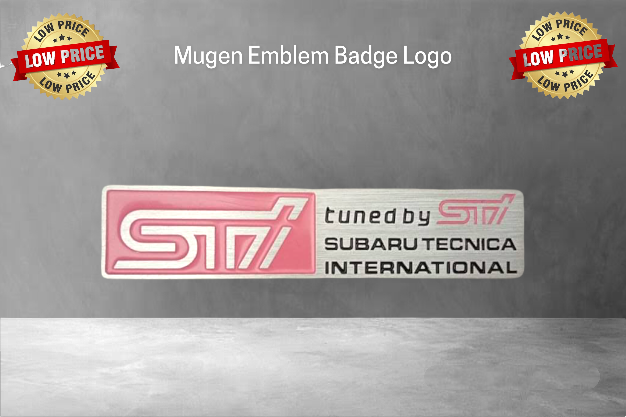 STI Subaru Tecnica International Car Emblem Badge Logo Decal Subaru ...