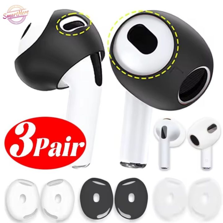 Soft Silicone Anti Slip Ear Tips for AirPods 4 Ultra Thin Add Grip Tips ...