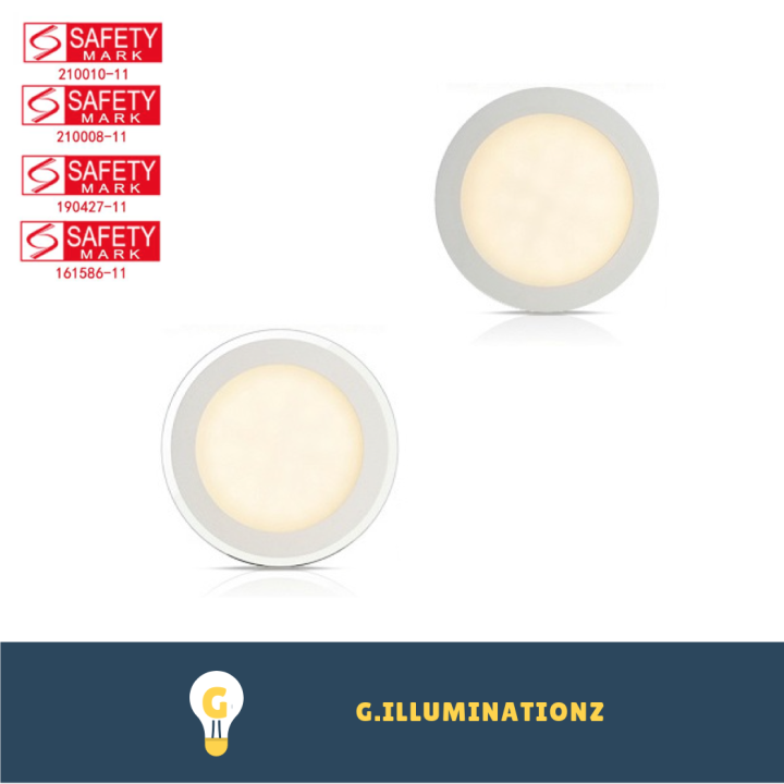 [Safety Mark Certified] LUZ LED Round Downlight 12W / 15W Single colour ...