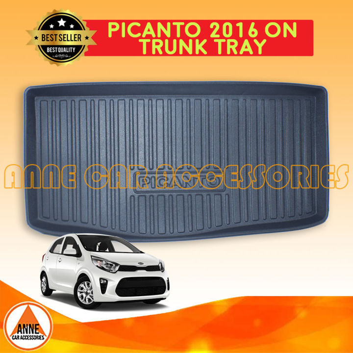 Car Trunk Tray for Kia Picanto 2018- 2022 Cargo Mat Liner Trunk Tray ...