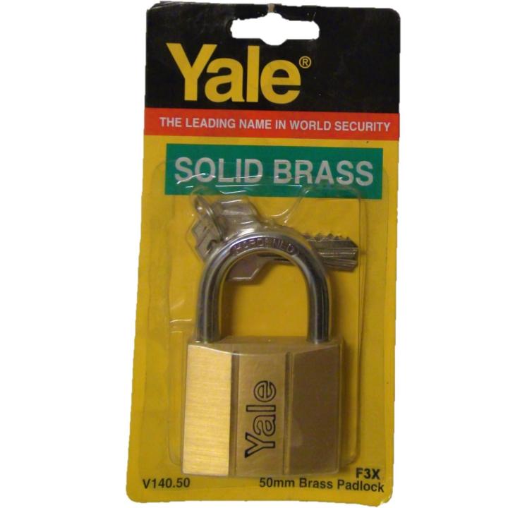 Yale Solid Brass Padlock 50mm | Lazada PH