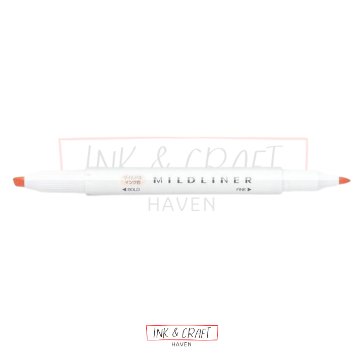 **Zebra Mildliner MILD CREAM Double-Ended Highlighter | Lazada PH