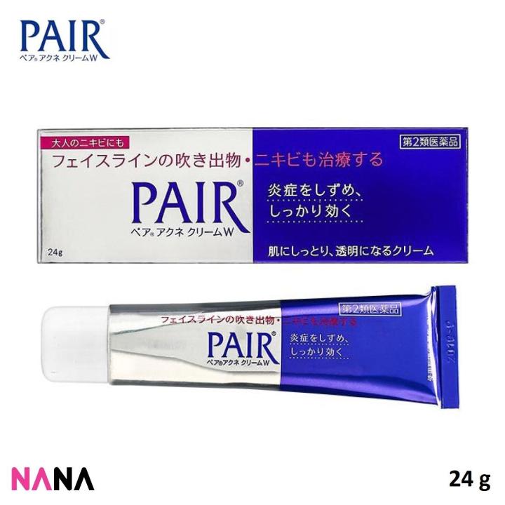 LION (JAPAN) PAIR Acne Cream W 24g Antibacterial Acne Face Cream | Lazada