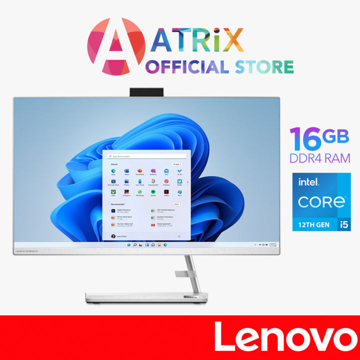 【Free MS Office】Lenovo IdeaCentre AIO 3 27IAP7 | F0GJ00HAST/F0GJ00WBST | 27" FHD (1920x1080 ...