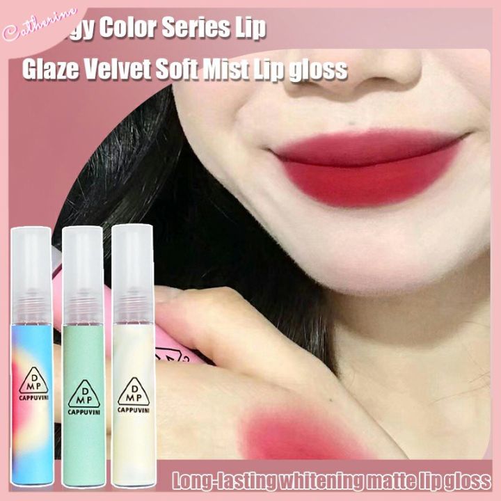 Seri Warna Energi Lip Glaze Velvet Soft Fog Texture Langganan Lip Gloss ...