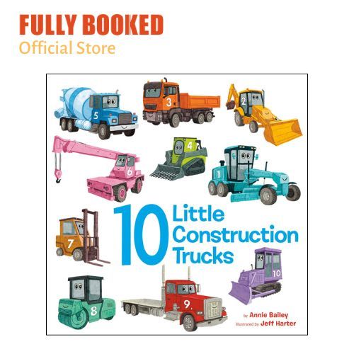 10 Little Construction Trucks (Board Book) | Lazada PH