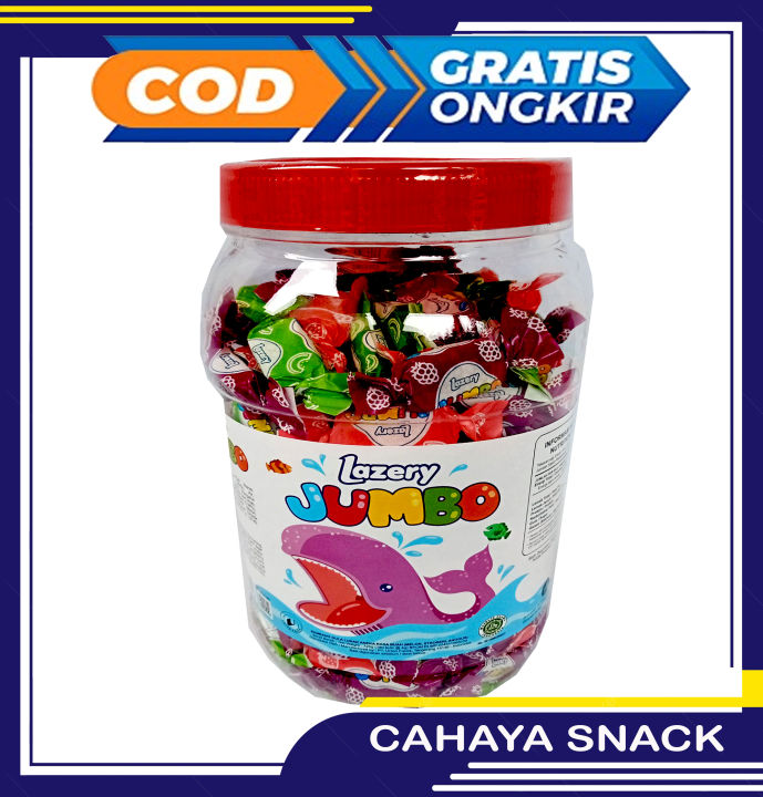 Lazery JUMBO Isi 180 Pcs / Permen Aneka Rasa Buah | Lazada Indonesia