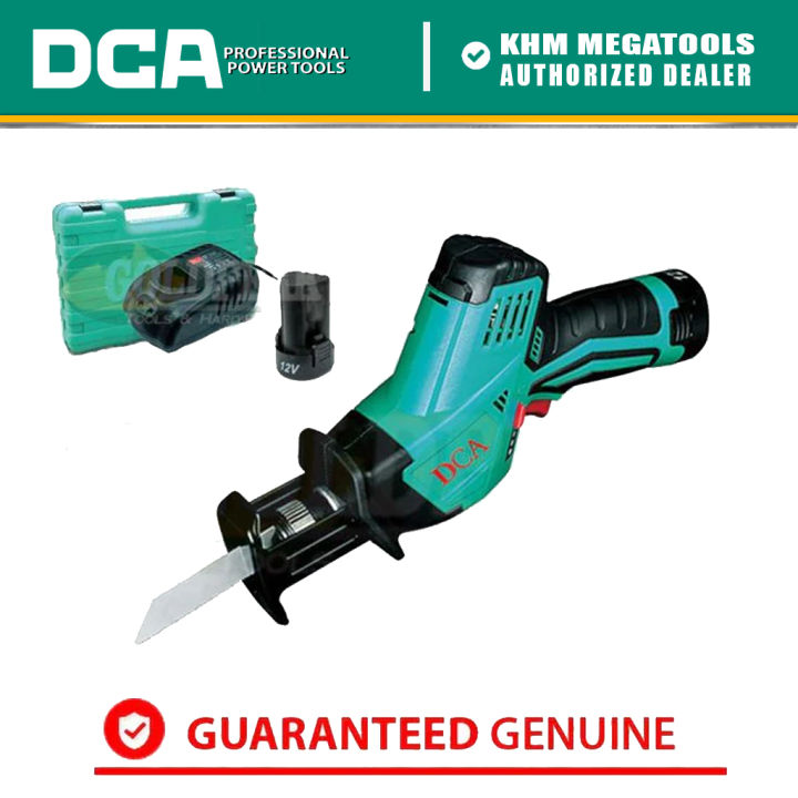 DCA ADJF15 Cordless Sabre Saw / Compact Reciprocating Saw •khm ...